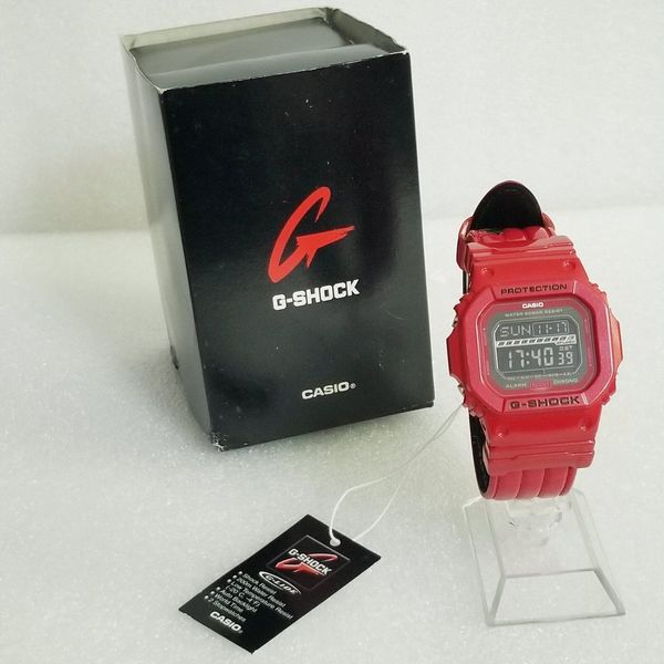 â Rare Casio G-Shock GLS5600 G-Lide in red brand new in box ...