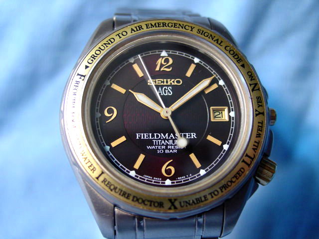FS: Seiko AGS Titanium Fieldmaster | WatchCharts Marketplace