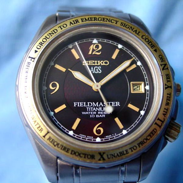 FS: Seiko AGS Titanium Fieldmaster | WatchCharts Marketplace