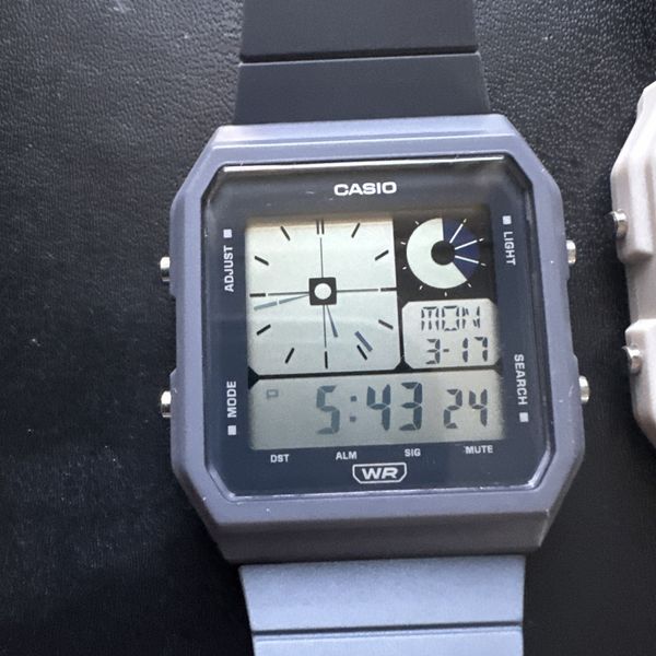 Lot Of 2 Casio POP Bio-Based Renewable Band LED Backlight Digital ...