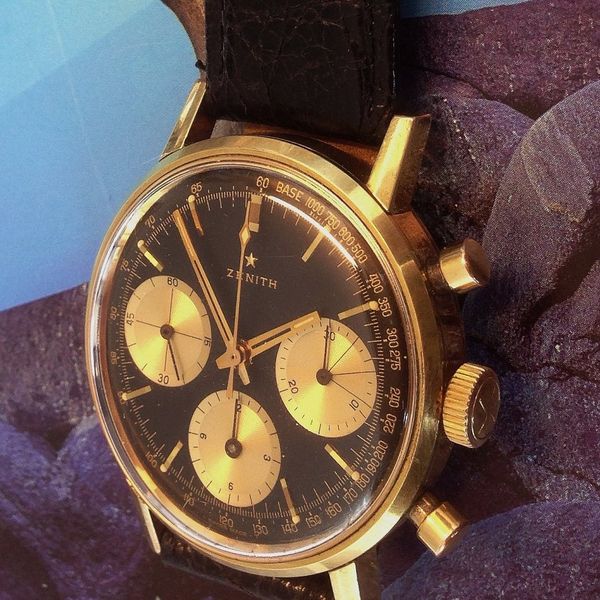 SOLD Zenith Chronograph 146HP Black Dial | WatchCharts
