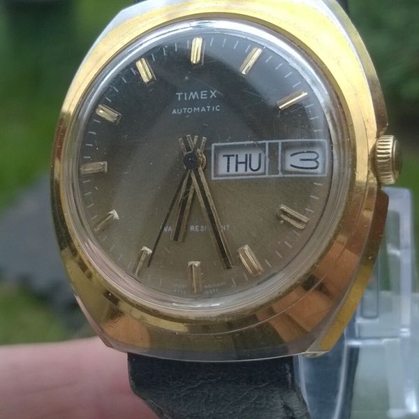 Timex Mens Automatic Vintage Watch | WatchCharts Marketplace