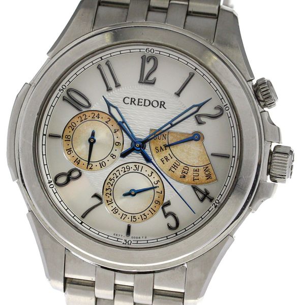 [SEIKO] Seiko Credor Pacifique Day Date Retrograde GCBG971/4S77-00C0 ...