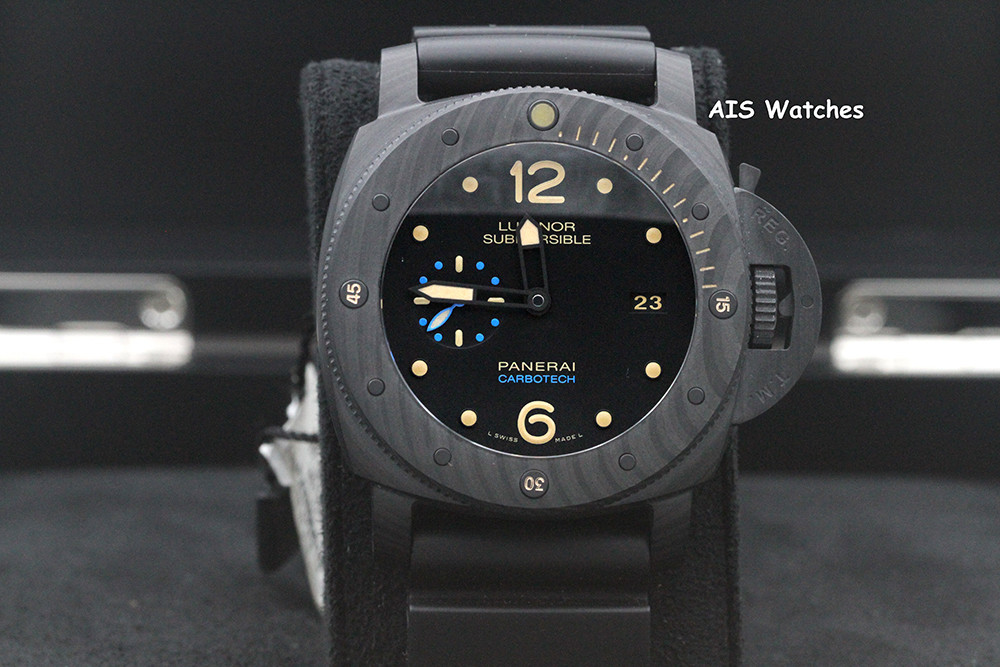 FSOT: BNIB Panerai PAM 616 Luminor Submersible 47MM 3 Days Carbotech ...