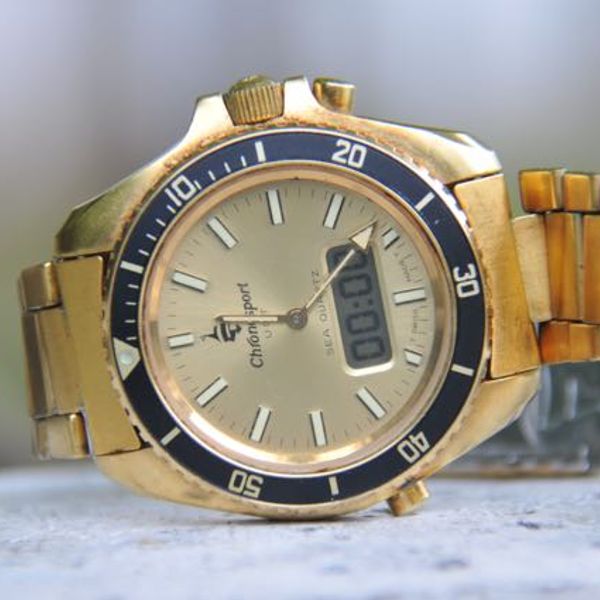 Vintage Breitling Chronosport Magnum UDT Sea Quartz Dive Watch All ...