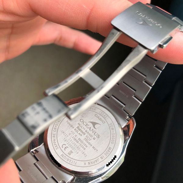 FS: Casio Oceanus OCW-S4000D Limited Edition | WatchCharts Marketplace