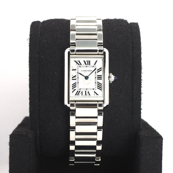 Brand New Feb 2025 Cartier Tank Must Small White Quartz WSTA0051 GA570 ...