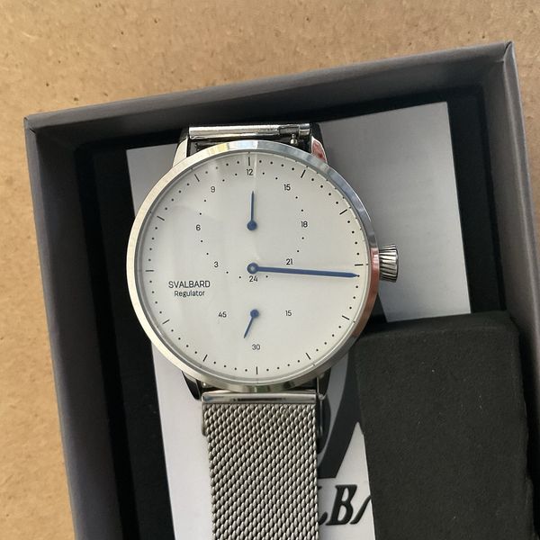 Svalbard 24 Hr Regulator Watch Seiko Quartz Mechanism Quick Release ...