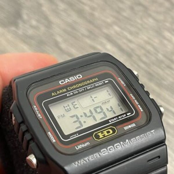 Vintage 1980s Casio DW-260 HD 690 Alarm Chronograph 200m Great ...