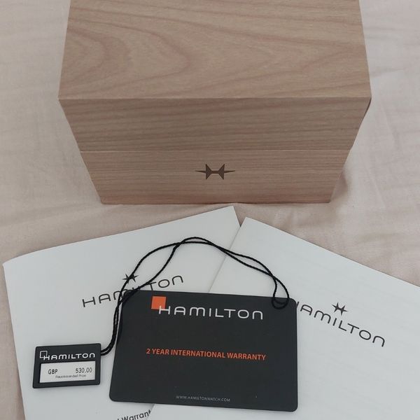 Hamilton Field Khaki Mechanical 38mm White | WatchCharts Marketplace