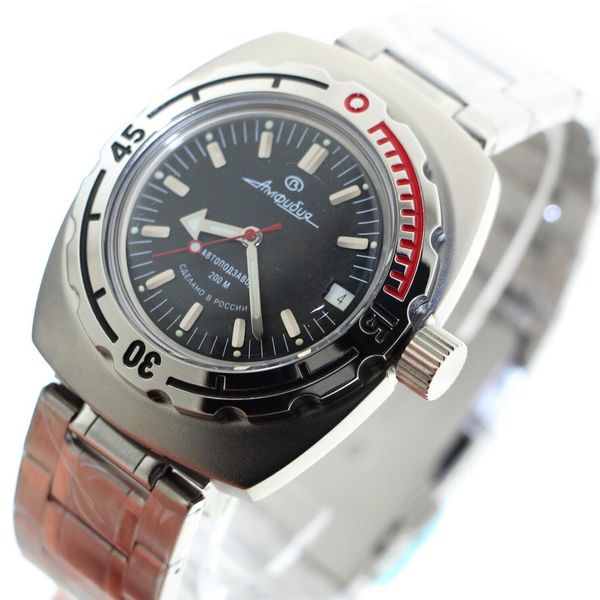 Vostok Amphibia russian diver watch 200 m. sub. 090662 | WatchCharts ...
