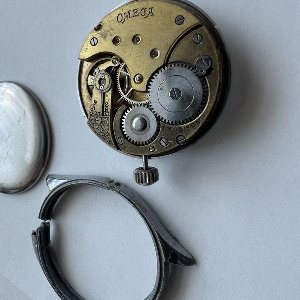 Vintage Omega Watch Movement 38.2 mm Diameter Working â Ex Marriage ...