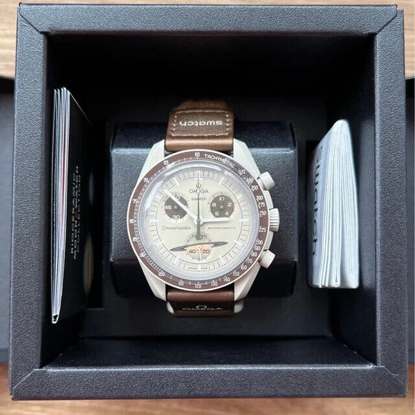 Swatch x Omega Bioceramic Moonswatch Mission To Saturn | WatchCharts ...