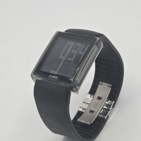 Vintage Working Philippe Starck x Fossil Digital Multi-Function Watch ...