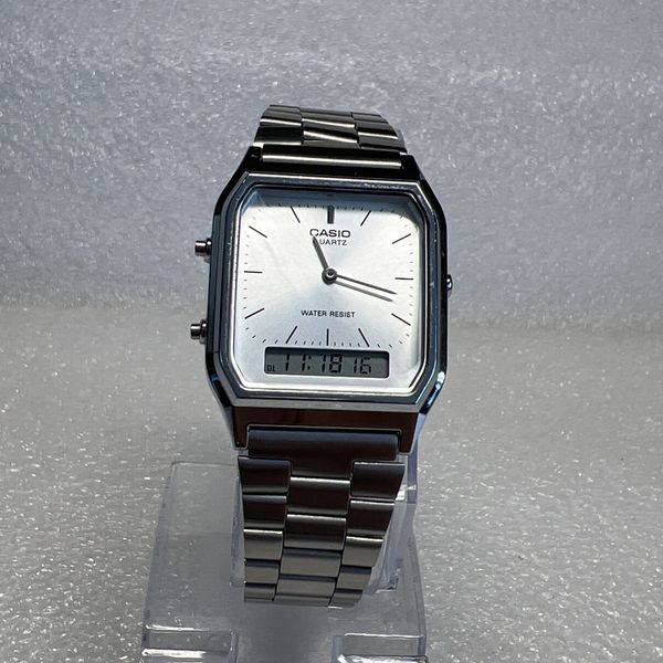 Casio Mens Dual Time Watch. AQ-230. | WatchCharts Marketplace