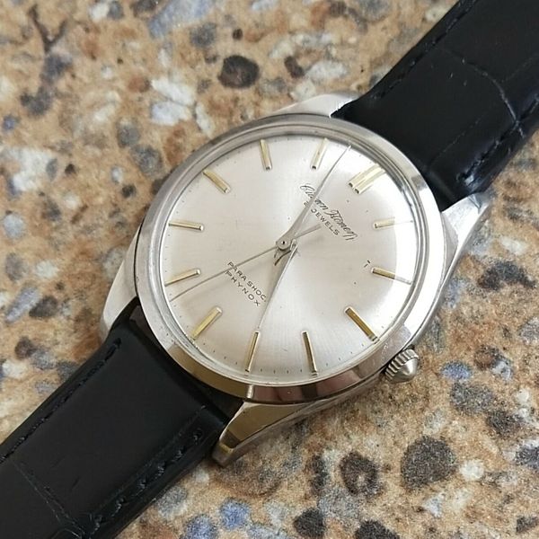 Vintage Citizen Homer 21 Jewels Manual Winding JDM June 1961 | WatchCharts Marketplace