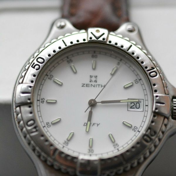 Zenith Defy quartz white dial excellent condition | WatchCharts