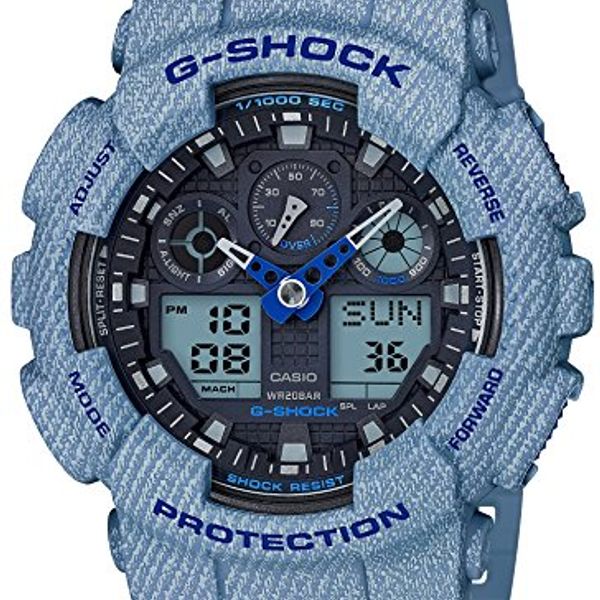 [Casio] Watch G-Shock G-Shock Denim Color GA-100DE-2AJF Men's Blue ...