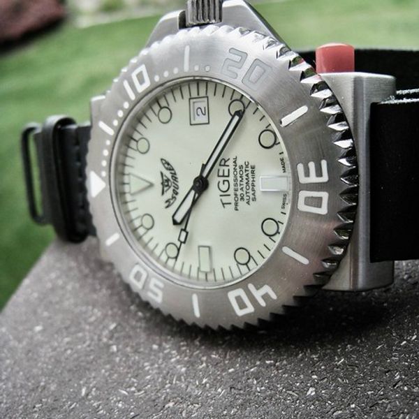 Squale Tiger - White Dial | WatchCharts Marketplace