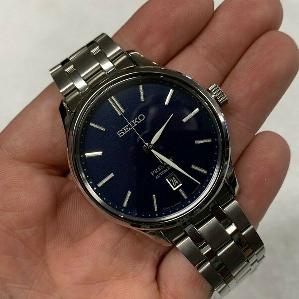 Seiko Presage SRPD41 Blue Dial 41mm Automatic Watch | WatchCharts ...