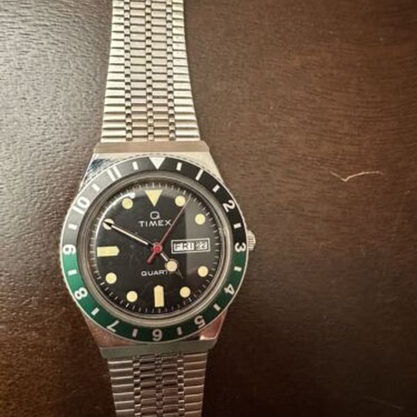 Timex Q Timex Reissue 38mm Stainless Steel Men's Watch Wristwatch TW2U60900 JP | WatchCharts ...
