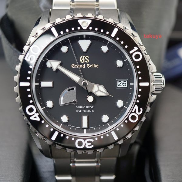 FSOT:BNIB Grand Seiko SPRING DRIVE DIVER 200M SBGA231 TITANIUM 2021 ...