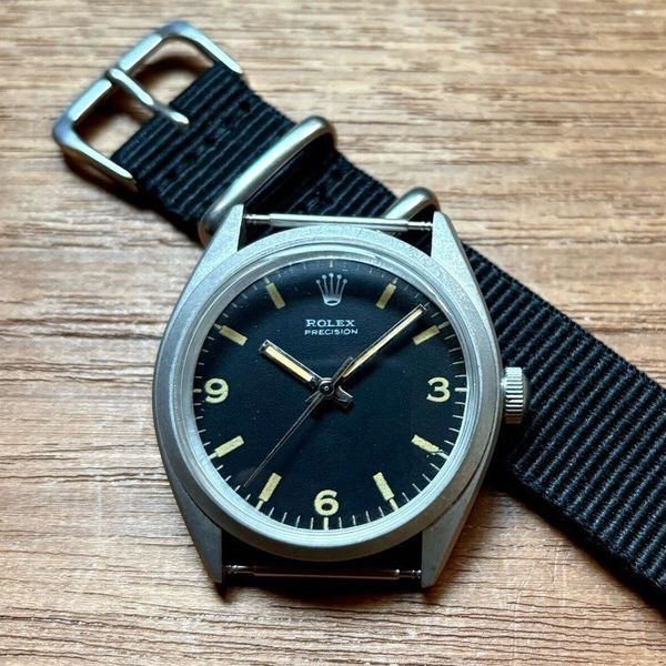 ROLEX Military Vintage Watch Vietnam War Hand-Rolled tested ...