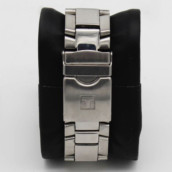 Men's Tissot V8 Chronograph Black Dial Pre-owned T039.417.11.057.02 ...