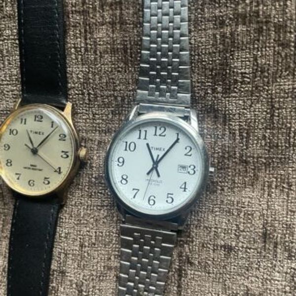 Timex mechanical wind up watch and Timex Indiglo WR30M | WatchCharts ...