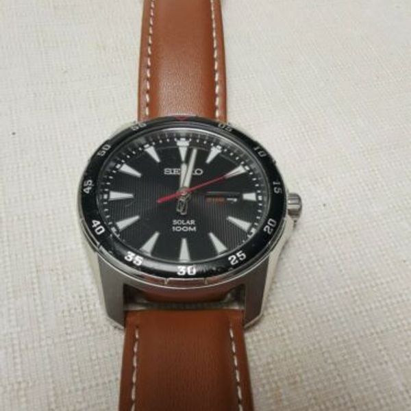 Seiko solar power watch V158-OAYO A4 | WatchCharts Marketplace