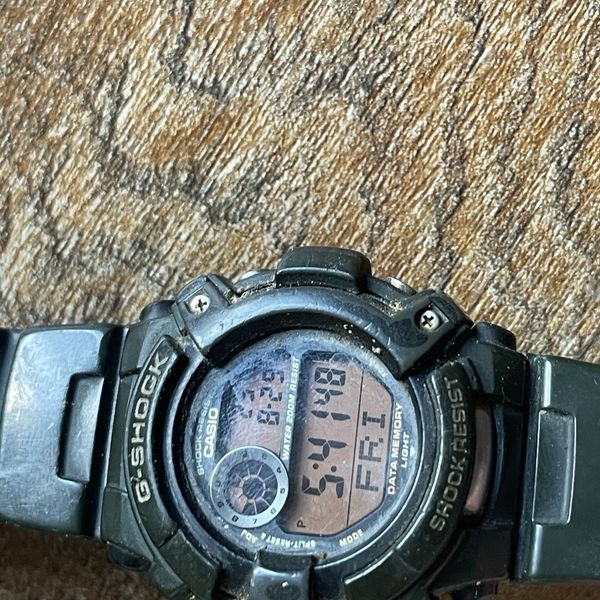 Casio G-Shock Black Mens Digital Quartz Watch 2266 G-2500 | WatchCharts ...