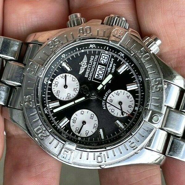 BREITLING Super Ocean 42mm Automatic Chronograph Day Date Diver ...