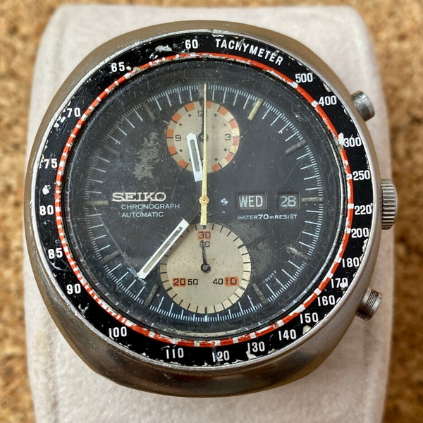 Seiko 6138-0011 Chronograph Automatic Watch UFO Caliber 6138A Vintage ...