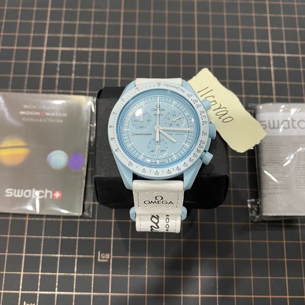 SWATCH Speedmaster Moonswatch Mission To Uranus | WatchCharts Marketplace
