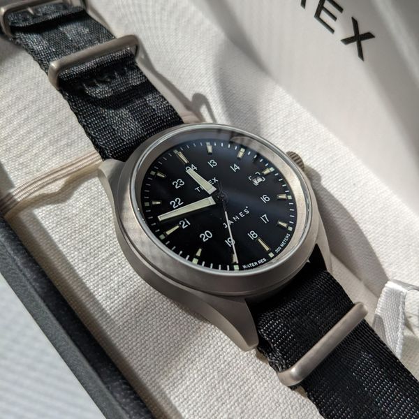 [WTS] Timex x James Brand Titanium Field Watch | WatchCharts Marketplace