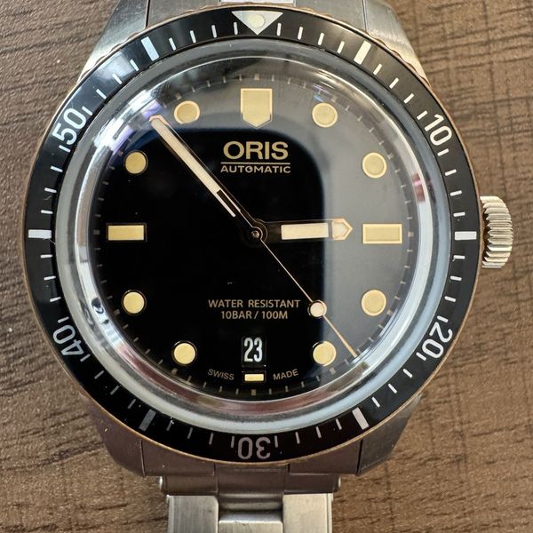 Oris Sixty Five Men's Auto Divers Watch Bronze Bezel 40mm Working full ...