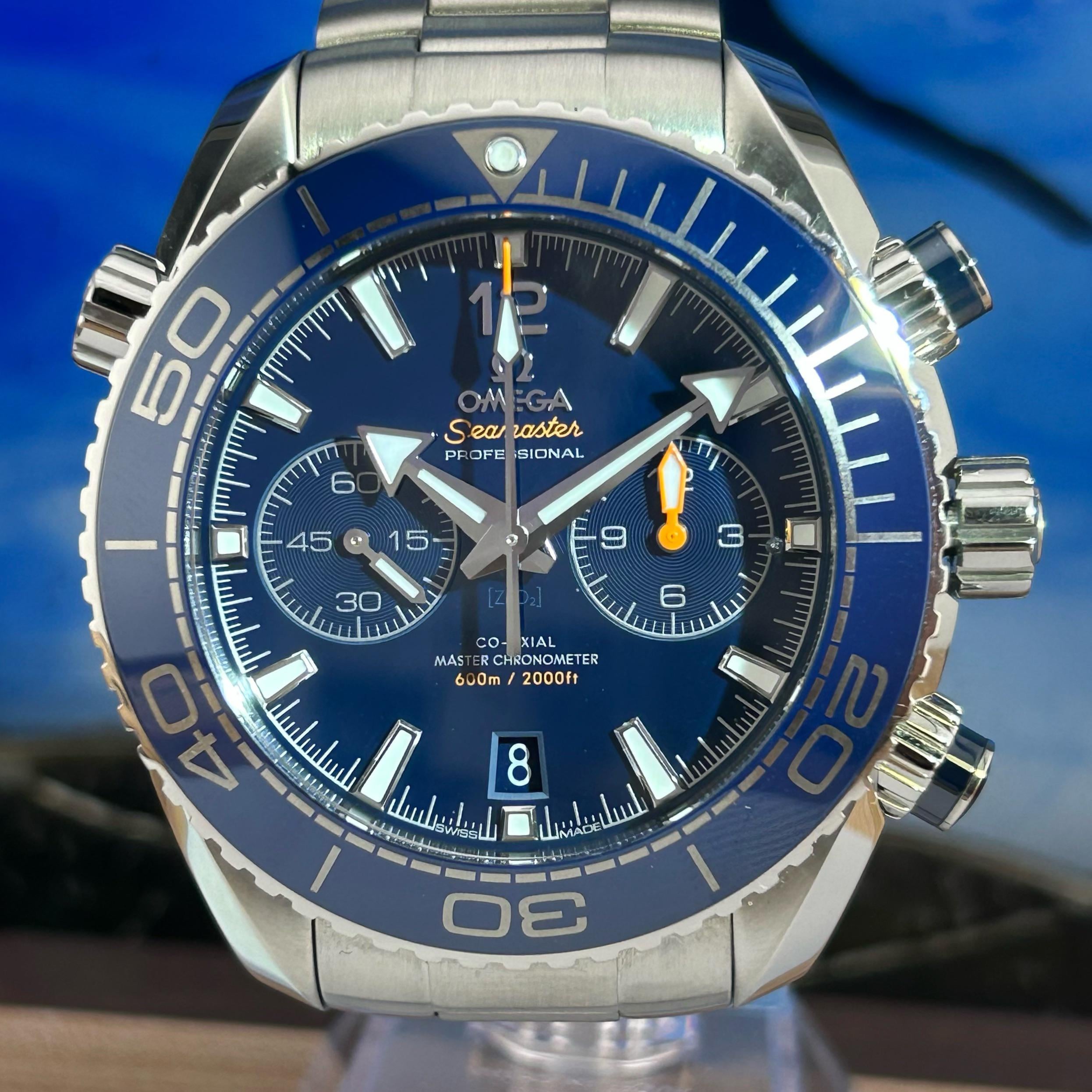 Omega Seamaster Planet Ocean Blue