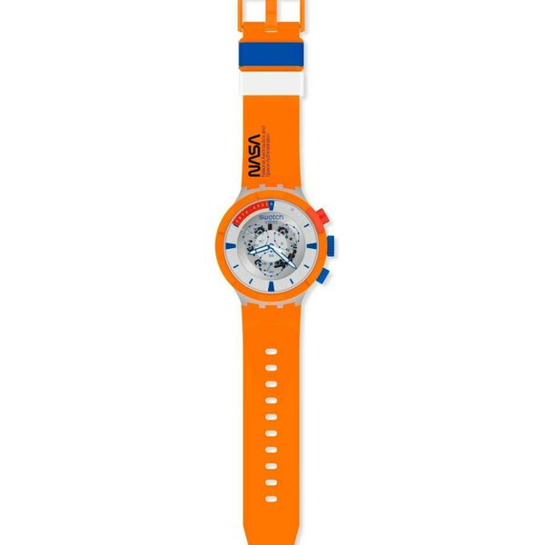 Swatch X NASA SB04Z401 LAUNCH SPACE COLLECTION Bioceramic Watch ...
