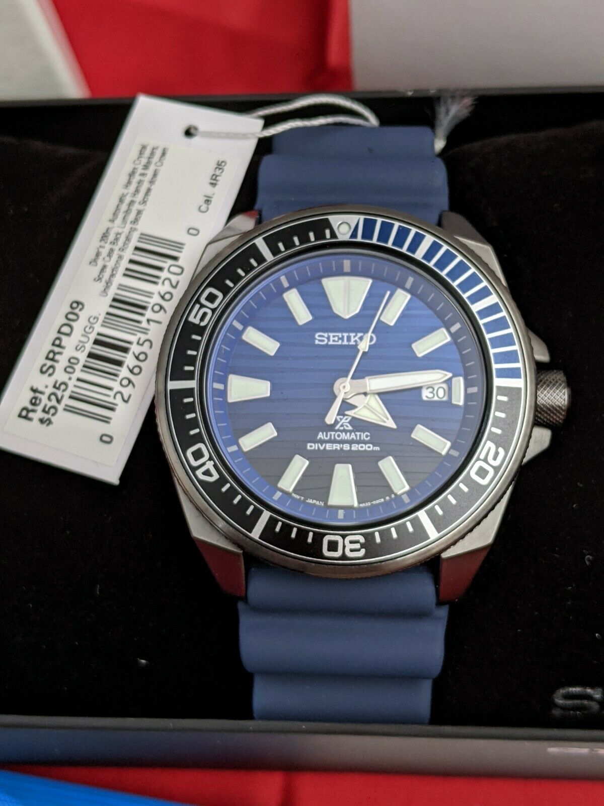 Seiko Prospex Samurai Save the Ocean Special Edition Automatic Dive ...