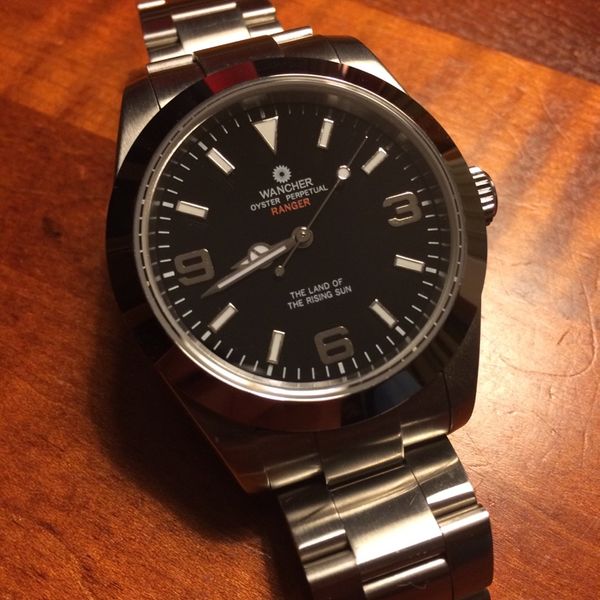 SOLD: 39mm Rolex Explorer 1 homage. Really nice!! Wancher Ranger. $80 ...