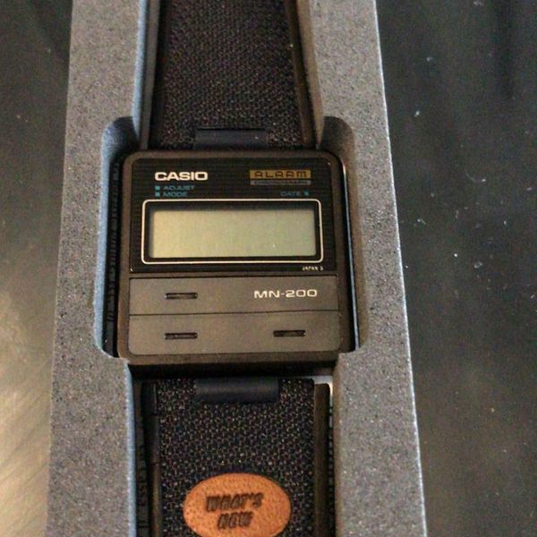 Casio vintage MN200B-2 - Original Packet, never worn - Collector's item ...