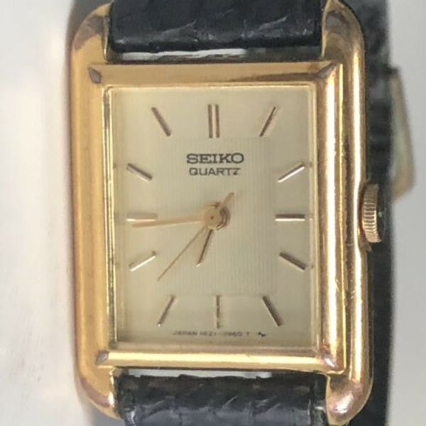 Ladies Vintage Seiko Quartz Tank Watch | WatchCharts