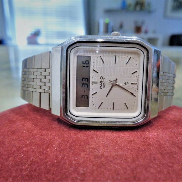Vintage Rare Casio AT-522 Module 320 Janus Touch Screen Analog Digital ...