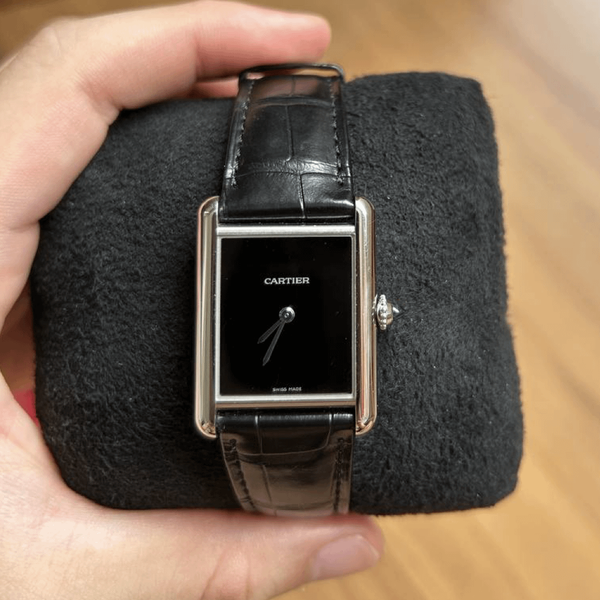 [WTS] Cartier WSTA0072 Tank Must Large Black 2023 $2800 | WatchCharts ...