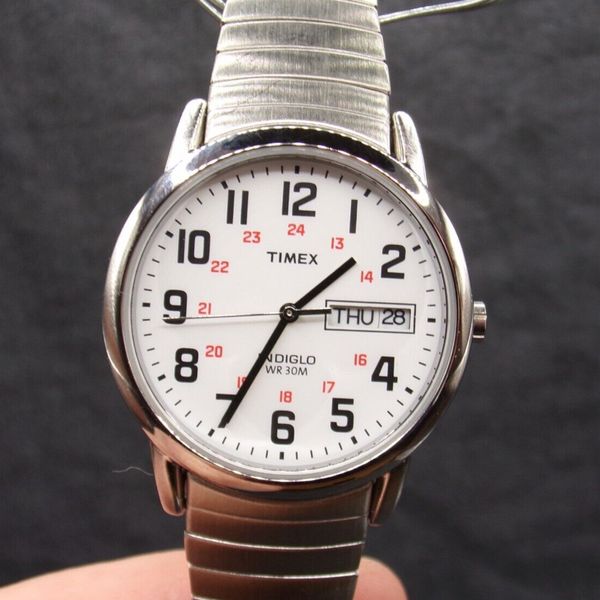 Men's TIMEX Military Watch w/ Backlight & New Battery - Works Great ...