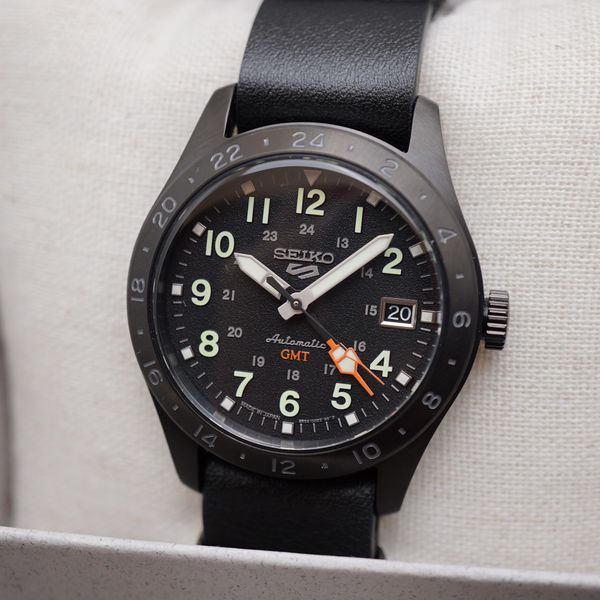 [WTS] New Unworn Seiko 5 Sports SBSC013 4R34 Blackout Field Style GMT ...