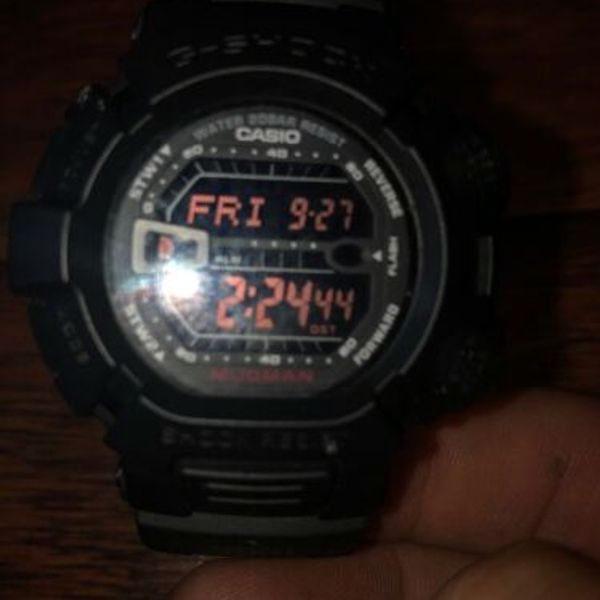 CASIO G-SHOCK G9000MS-1 MUDMAN DIGITAL BLACKOUT MENS WATCH MILITARY ...