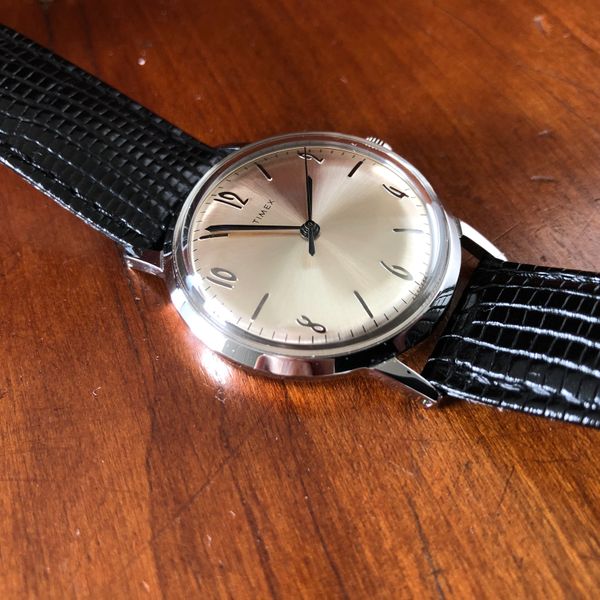 FS: Mint Timex Marlin 34mm handwound | WatchCharts