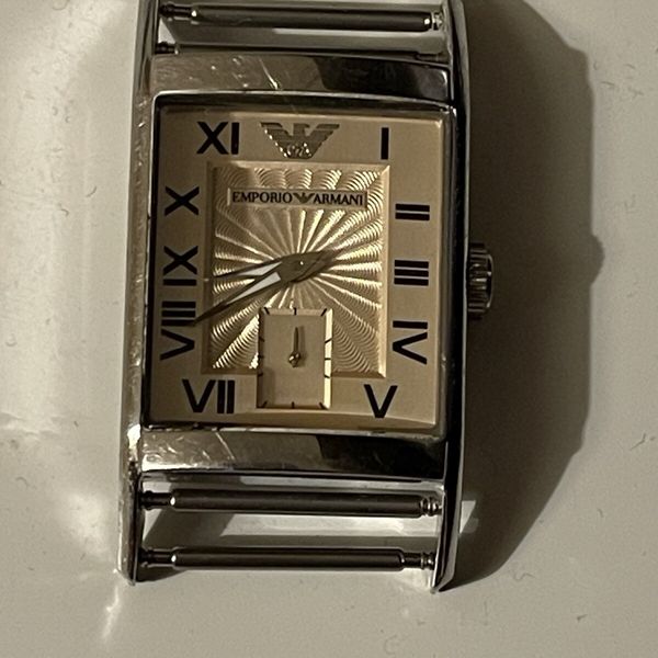 Gents Emporio Armani AR 0248 Stainless Steel Quartz Watch No Strap Need ...