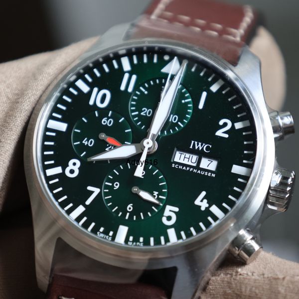 FSOT BNIB IWC IW377726 Pilot Racing Green Limited Edition | WatchCharts ...